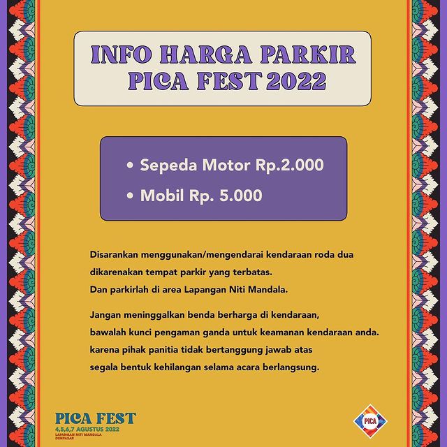 Information – PICA Fest 2022
